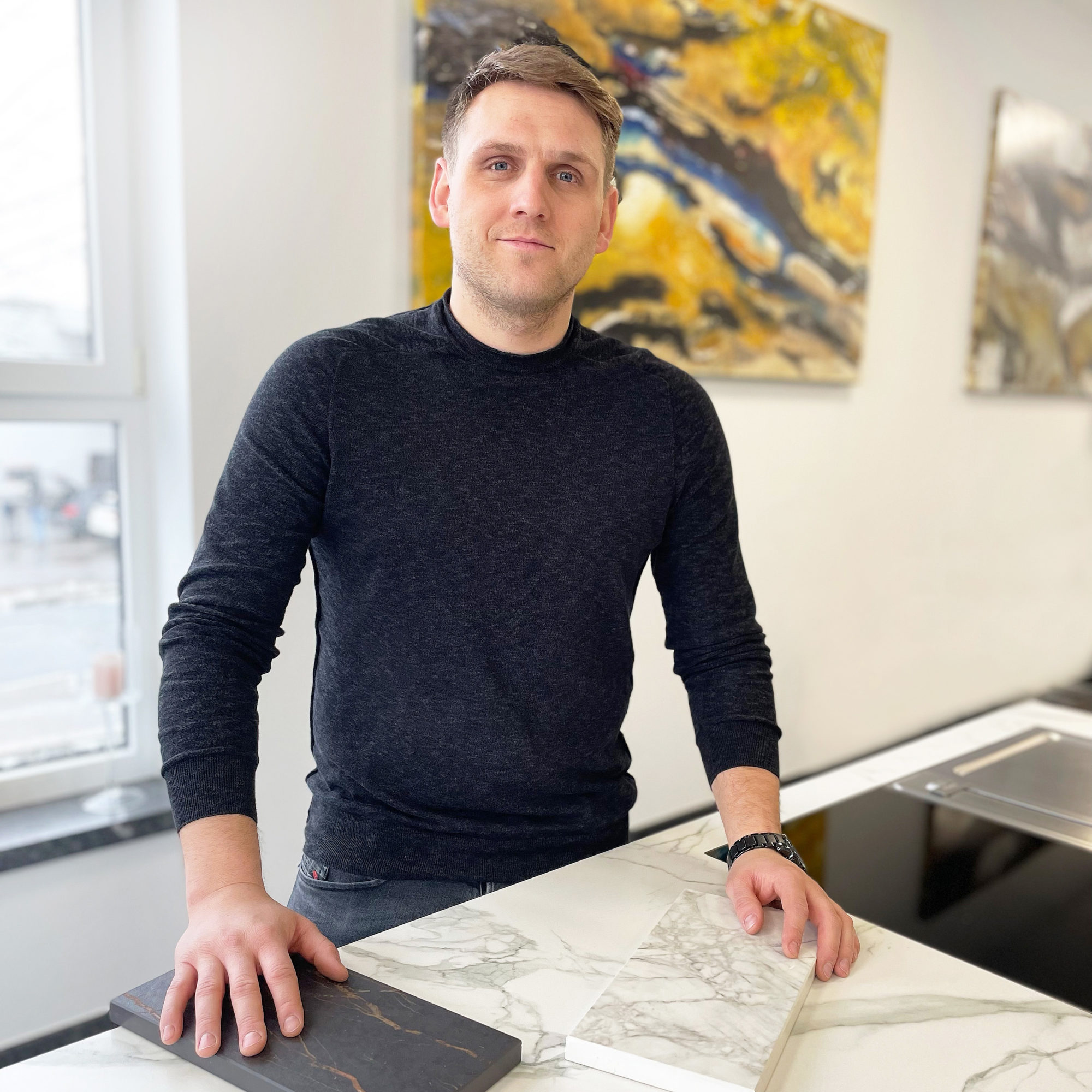 Schiefer Arbeitsplatte nach Maß | Küchenarbeitsplatten von Wiebe